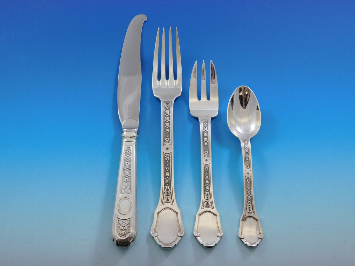 Versailles by Tetard Freres Sterling Silver Flatware Set Service Frenc ...